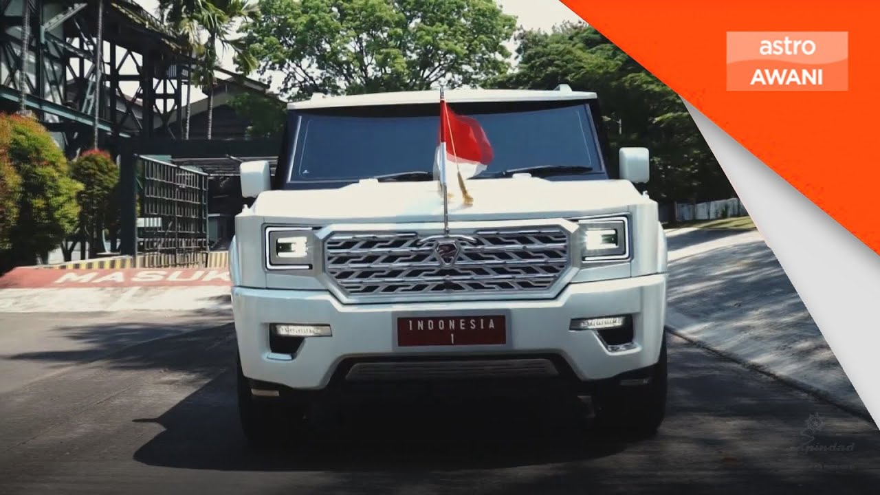 Prabowo pilih SUV buatan tempatan sebagai kenderaan rasmi - YouTube