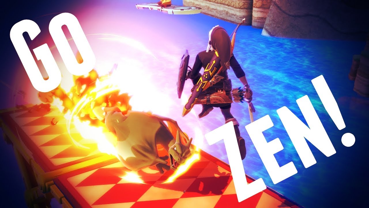 Smash Ultimate Zen - Pokémon Trainer vs Link - #doZen! - YouTube