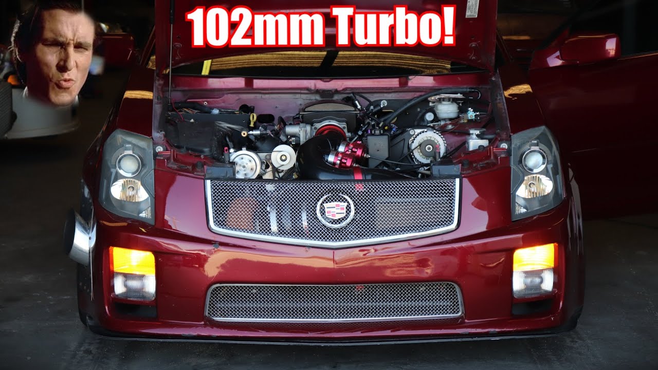 102mm Turbo 427 CTSV at the Track - YouTube