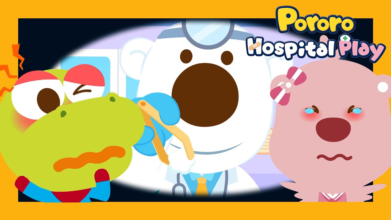 Pororo's Emergency Room | #4 My Eyes Hurt! | Hospital Play | Kids ...