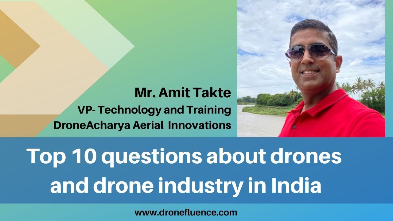 Top 10 questions about drones and drone industry in India - YouTube