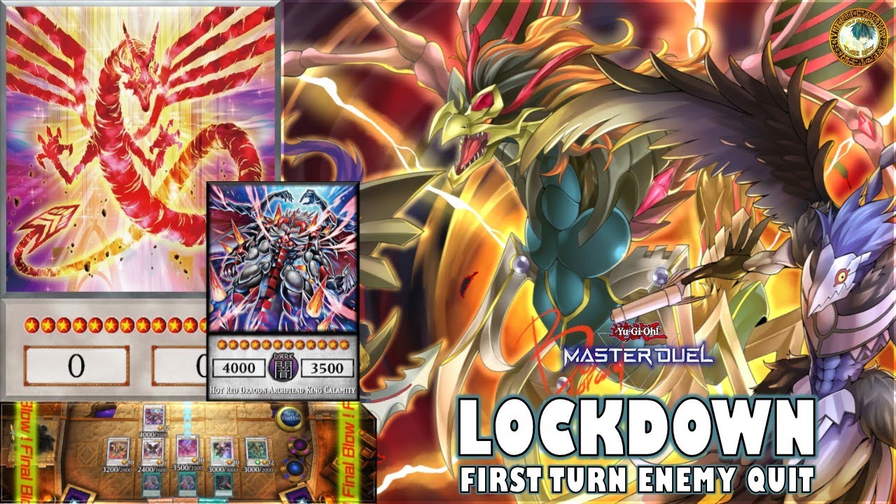 PERFECT SYNCHRO! Blackwing Crimson Dragon - First Turn Calamity ...