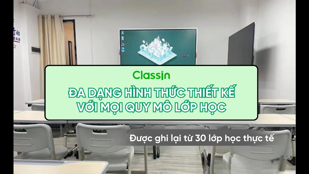 30 mẫu lớp học số hóa thực tế được thực hiện bởi ClassIn - YouTube