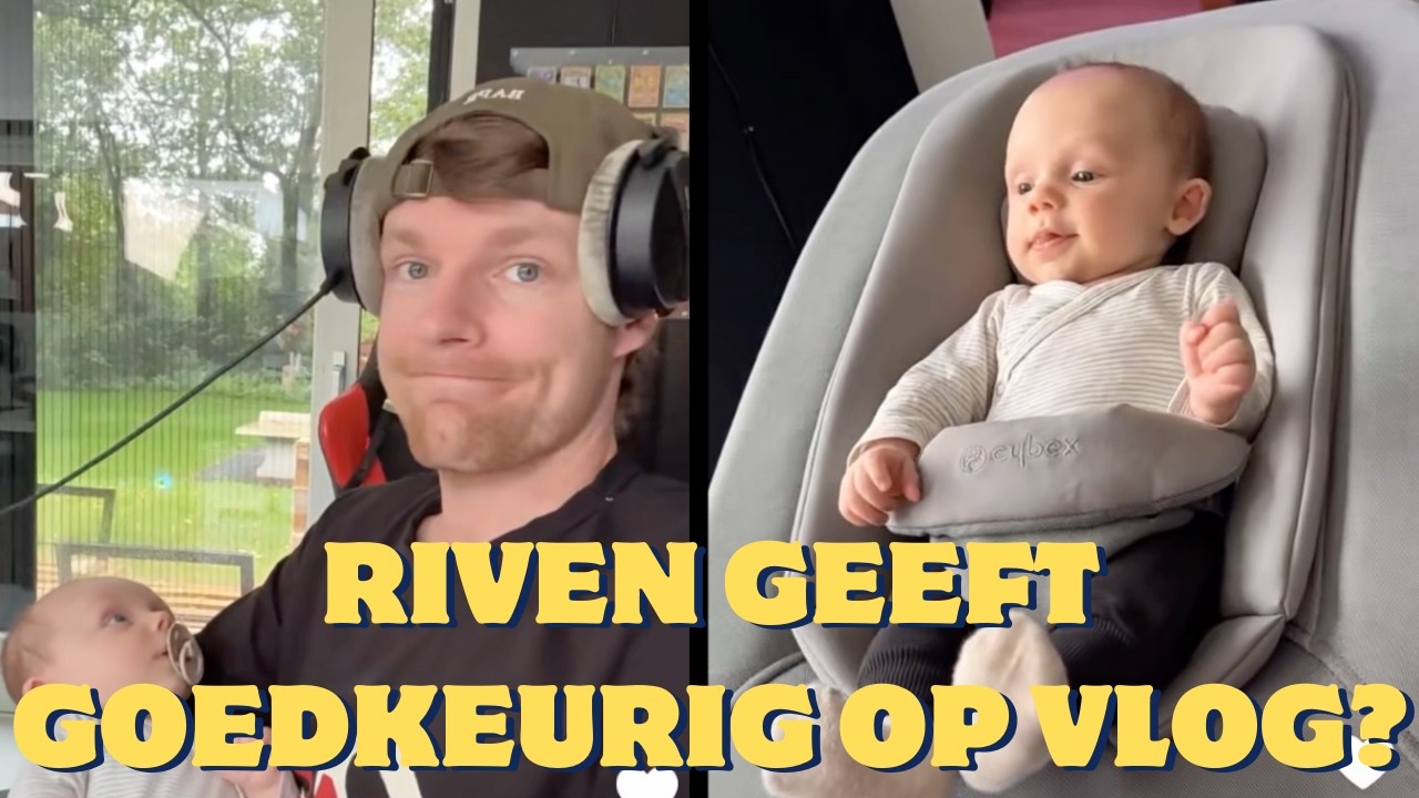 Enzo Knol kijkt de nieuwe vlog met baby Riven - YouTube