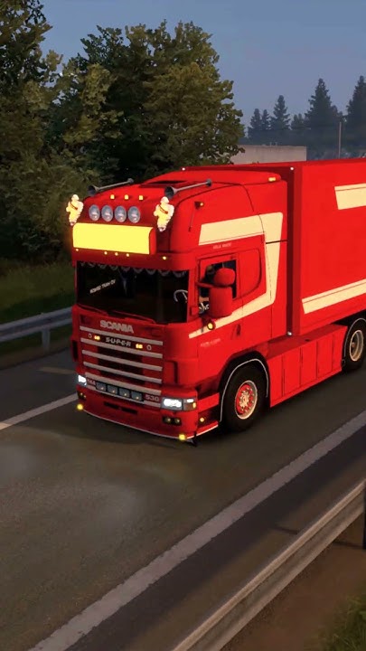 Ets2 🚚 | Scania 164L Flower Shuttle Combo v1.0 | 🚚#shorts #truck #ets2 - YouTube