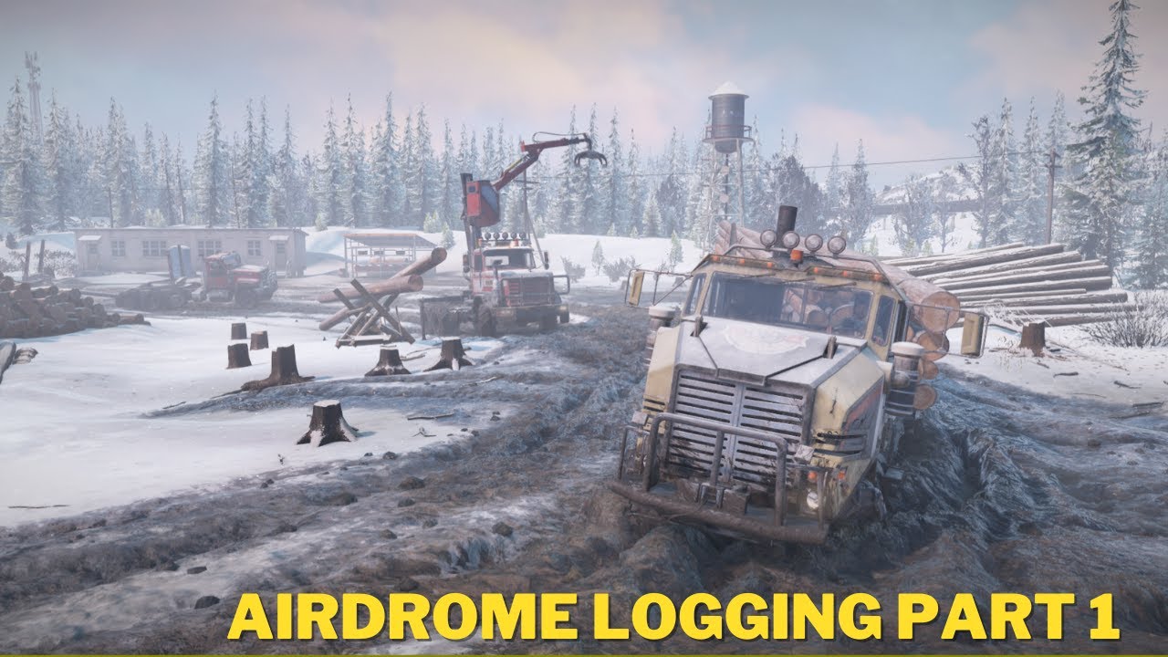 AirDrome Logging Part 1 - SnowRunner - YouTube