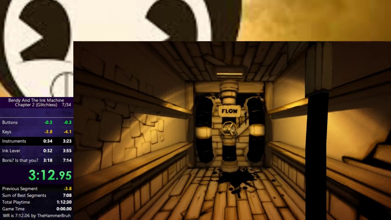 (World Record) Bendy and the Ink Machine Chapter 2 Speedrun in 7:05.30 ...