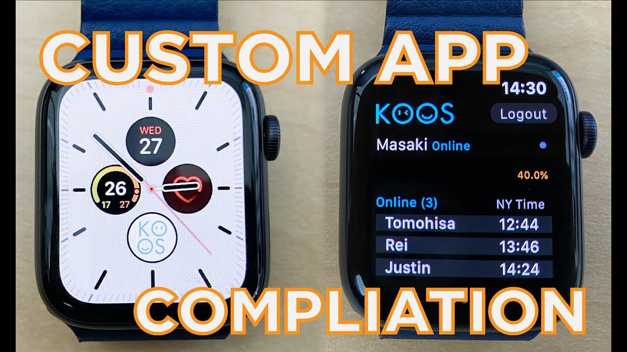 Koos Apple Watch App Developing - YouTube