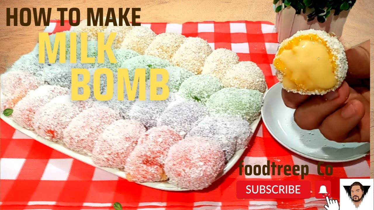 MILK BOMB | Easy to make | Homemade | Foodtreep 34 - YouTube
