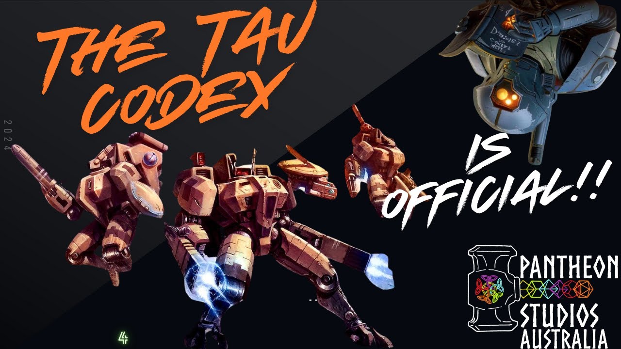 TAU ARE LEGAL!!! 10th codex releases on app - YouTube