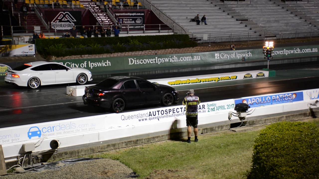 Mazda 6 MPS Drag Race - YouTube