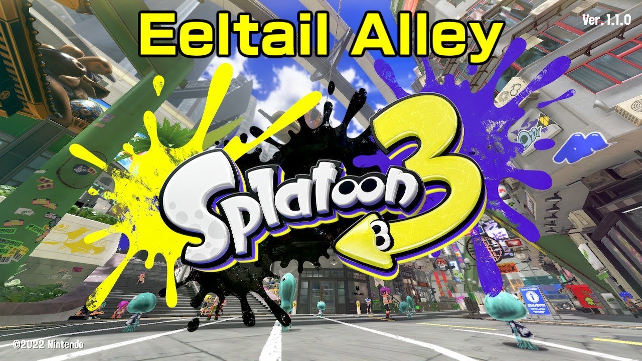 Eeltail Alley Recon, Splatoon 3 - YouTube