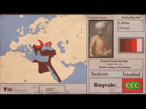 Osmanlı İmparatorluğu Kuruluştan Yıkılışa Her Yıl [Harita] Rise And Fall Of The Ottoman Empire