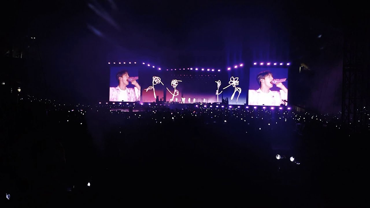 BTS ROSE BOWL DAY 2 20190505 [Mid Concert Talk] - YouTube