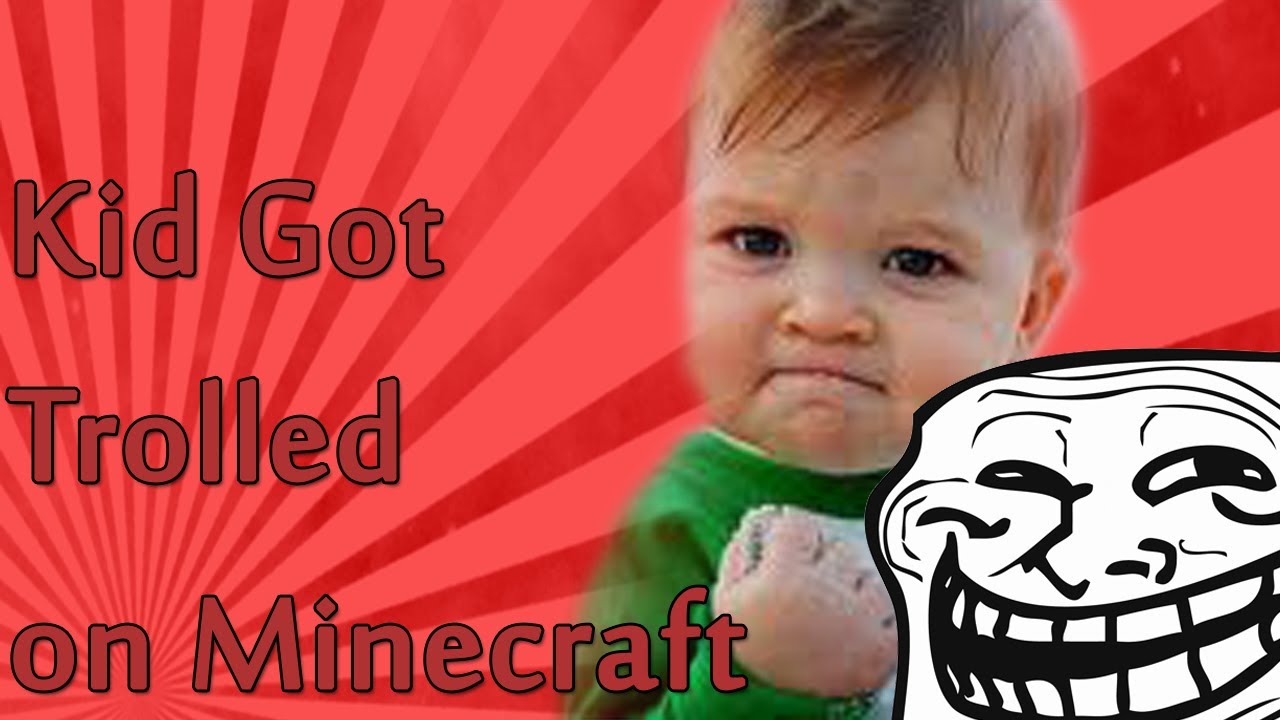 Minecraft: Trolling! Episode 9! 11 Year Old Kid Got Trolled! + Free ...