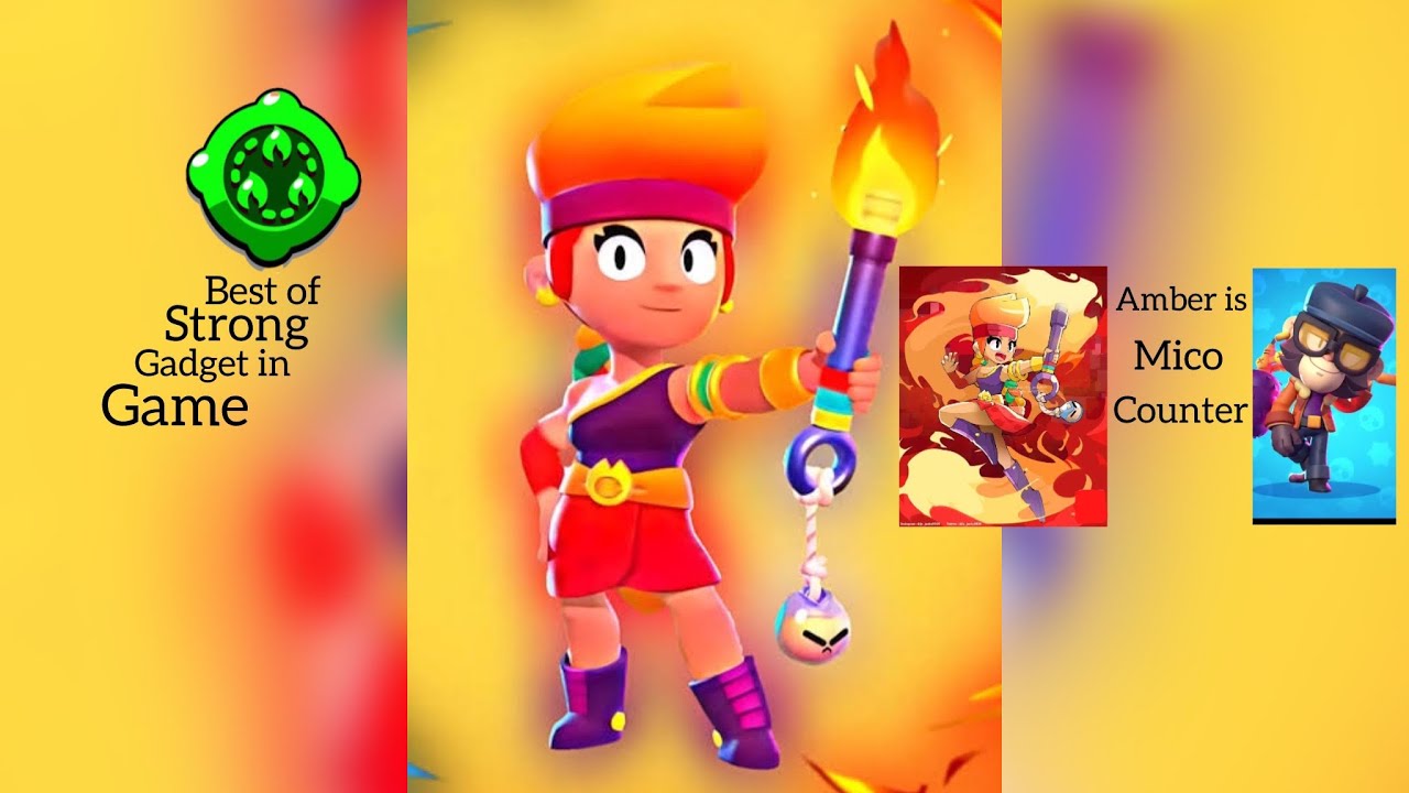 Amber best of legendary brawler in brawl stars - YouTube