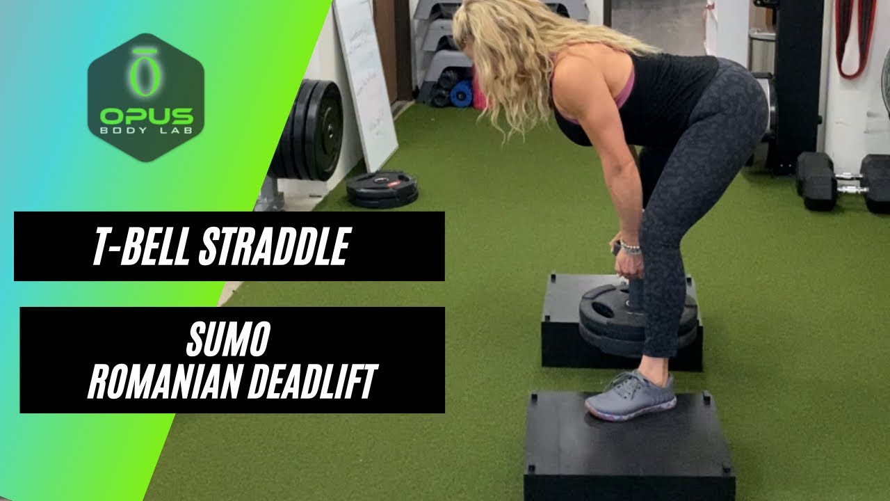 T-Bell Straddle Sumo Romanian Deadlift - YouTube