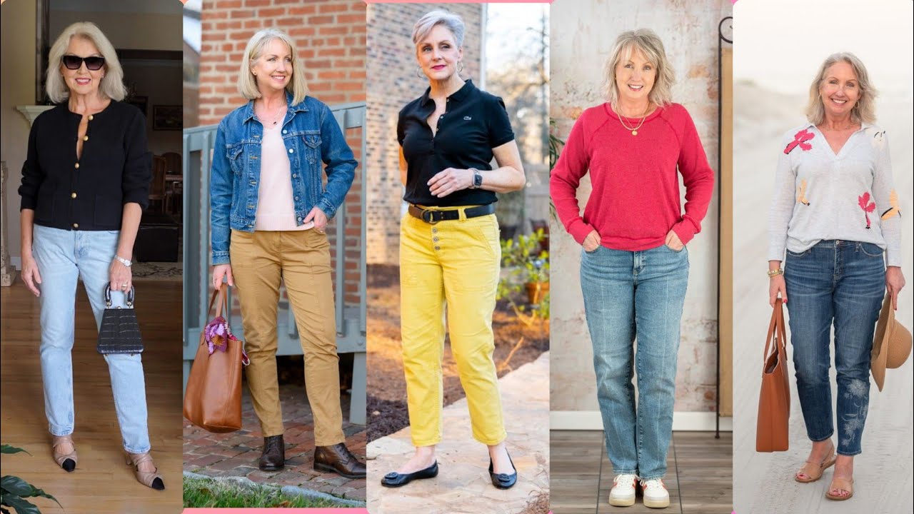 Winter & Summer Outfits Style For Older Women's Over 50+60+70 | Casual ...