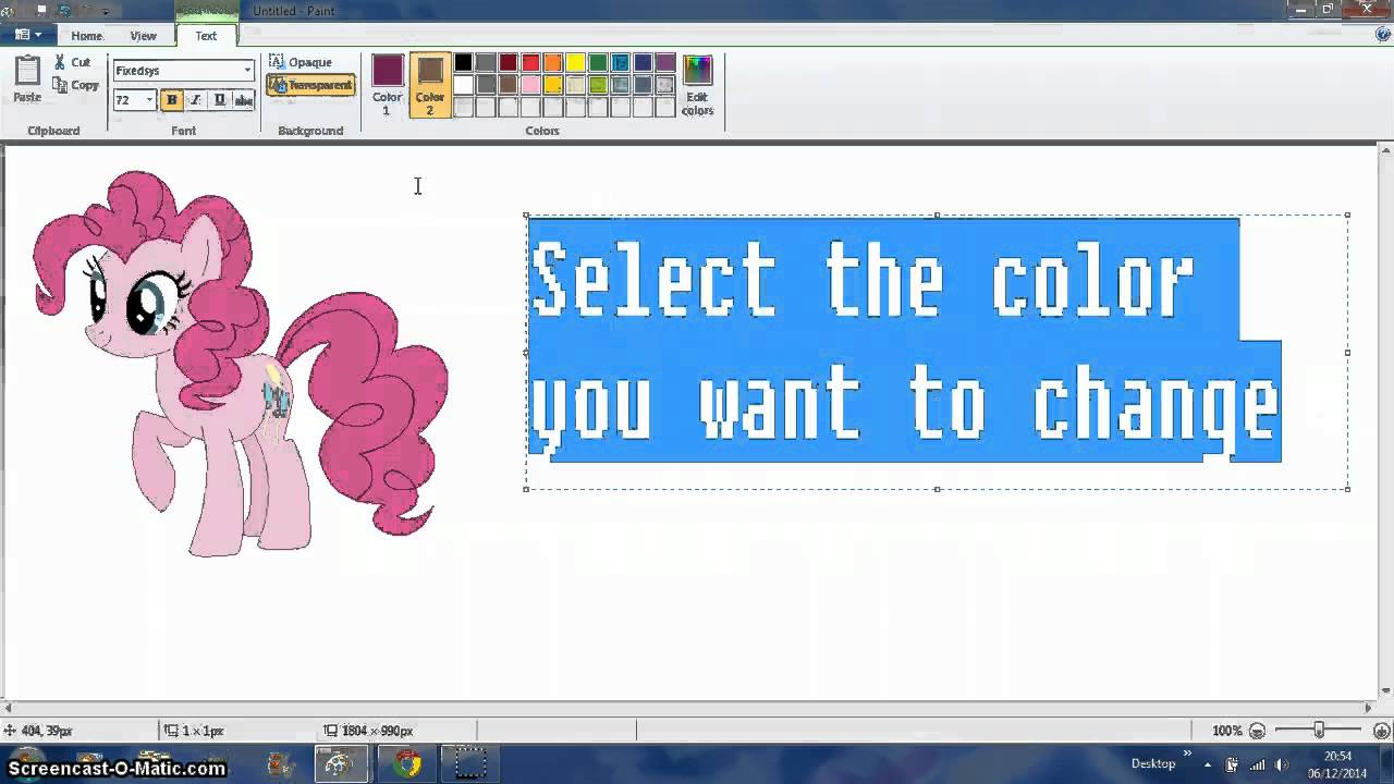 Tips on ms paint - YouTube