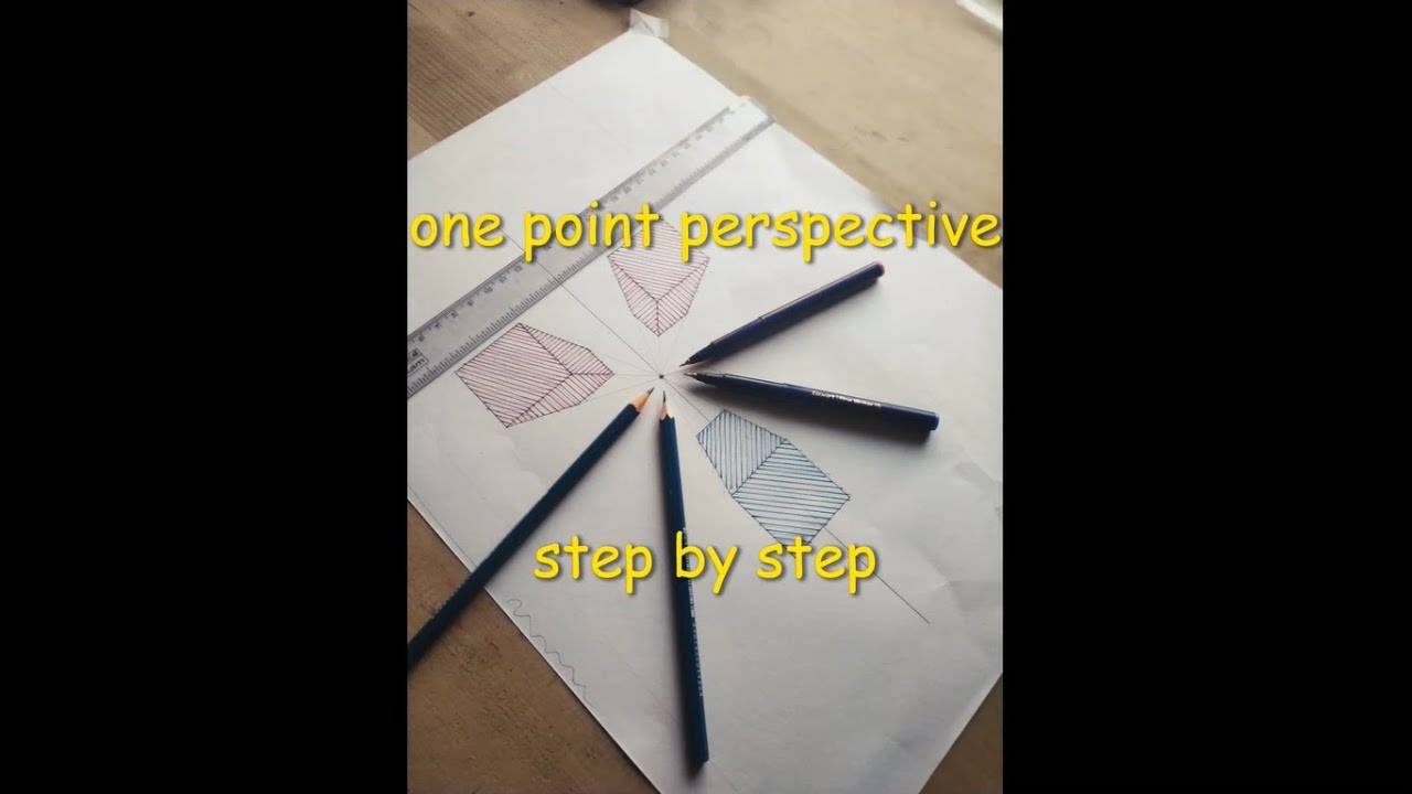 Basic one point perspective (Drawing cubes) | Sketch Like An Architect ...