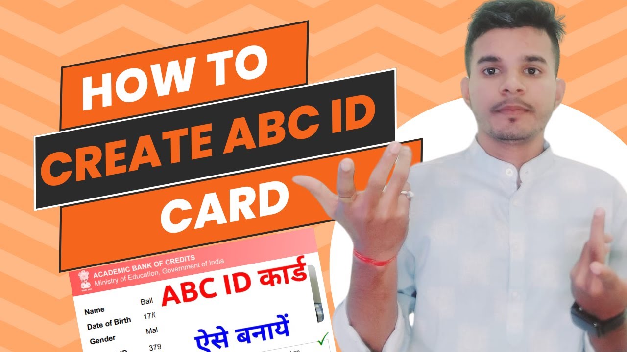 How To apply ABC CARD | ABC ID card Kaise banaye | How to Create ABC ID ...