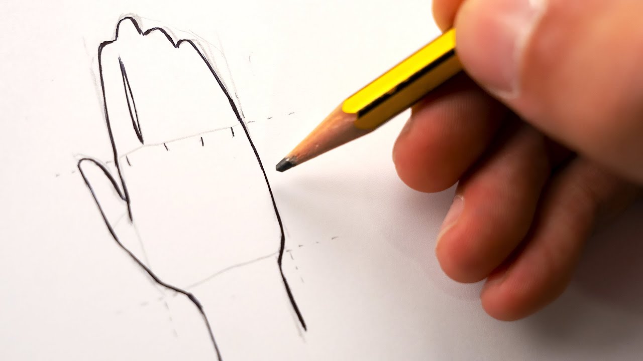 TUTORIAL - Come disegnare MANI MANGA - YouTube