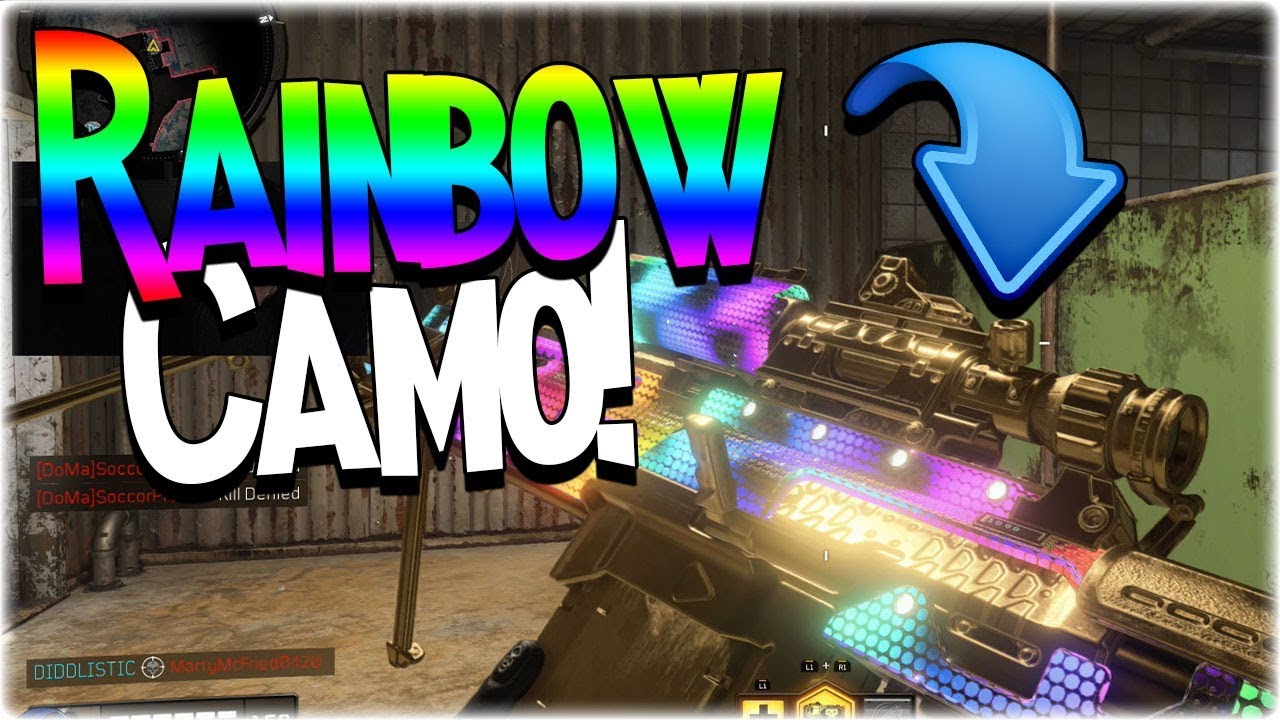 The NEW way to Unlock RAINBOW SNIPER Camo! - YouTube
