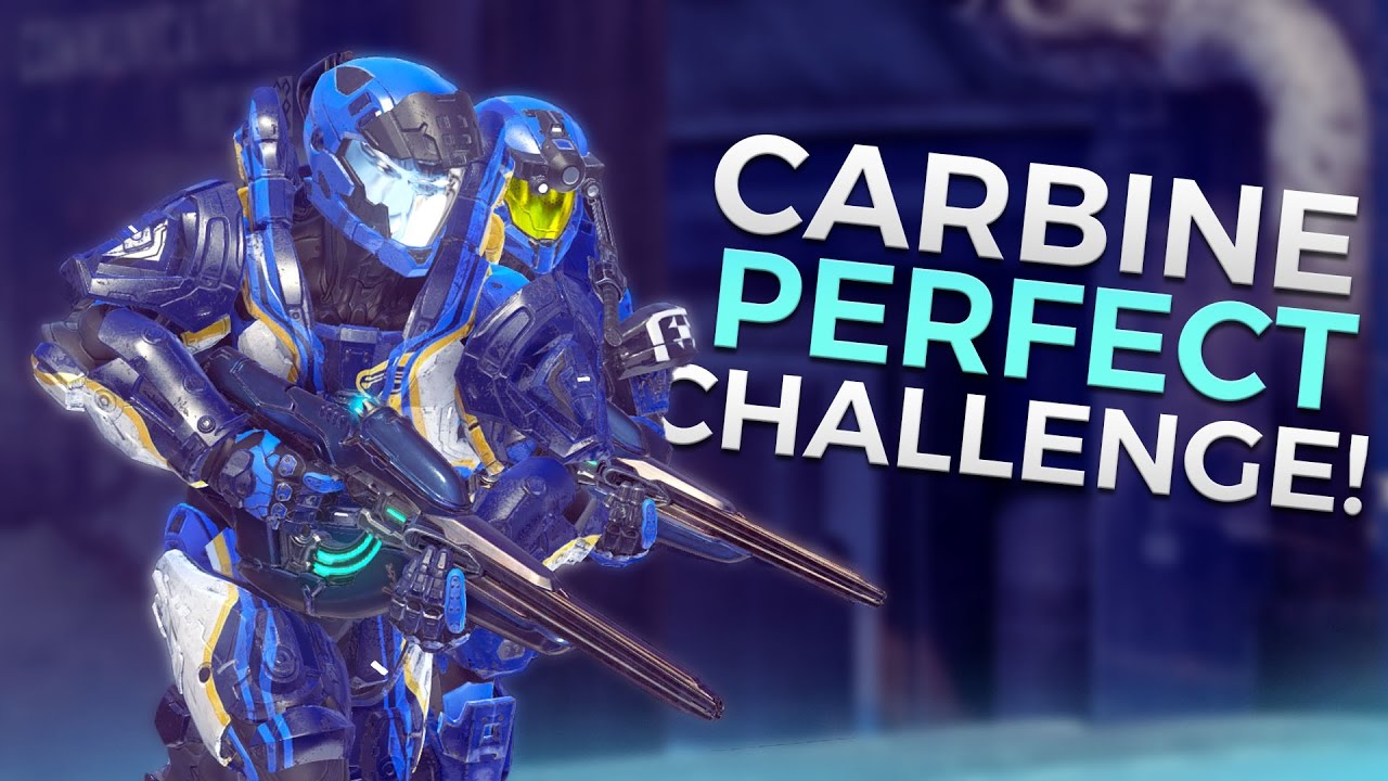 Halo 5 - Carbine Perfect Challenge! - YouTube