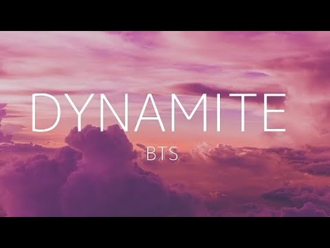 BTS-Dynamite (Lyrics) - YouTube