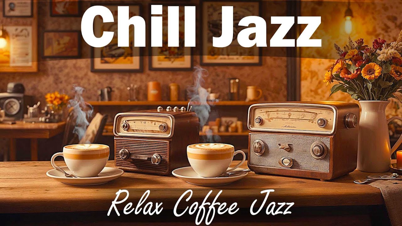 Chill Autumn Jazz 🍂 Warm Cafe Vibes with Smooth Instrumental Music ...