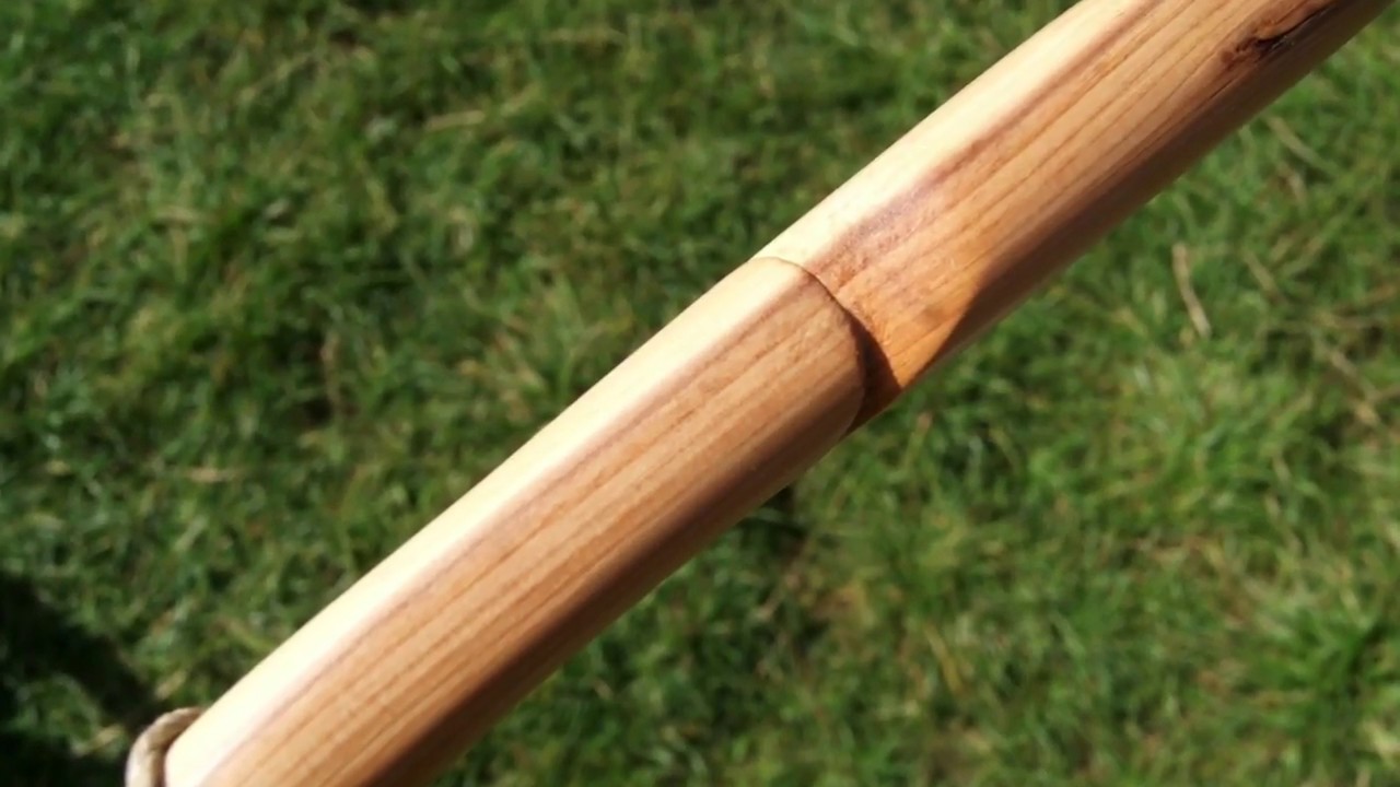 Yew Hedeby Viking Longbow - YouTube