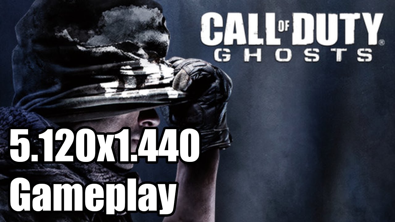Call of Duty Ghosts Ultrawide Gameplay [5120x1440] [32:9] - YouTube