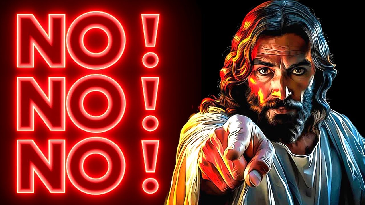 🚨 SERIOUS 🚨 "NO! DON'T DO IT!" - JESUS | God's Message Today | God ...