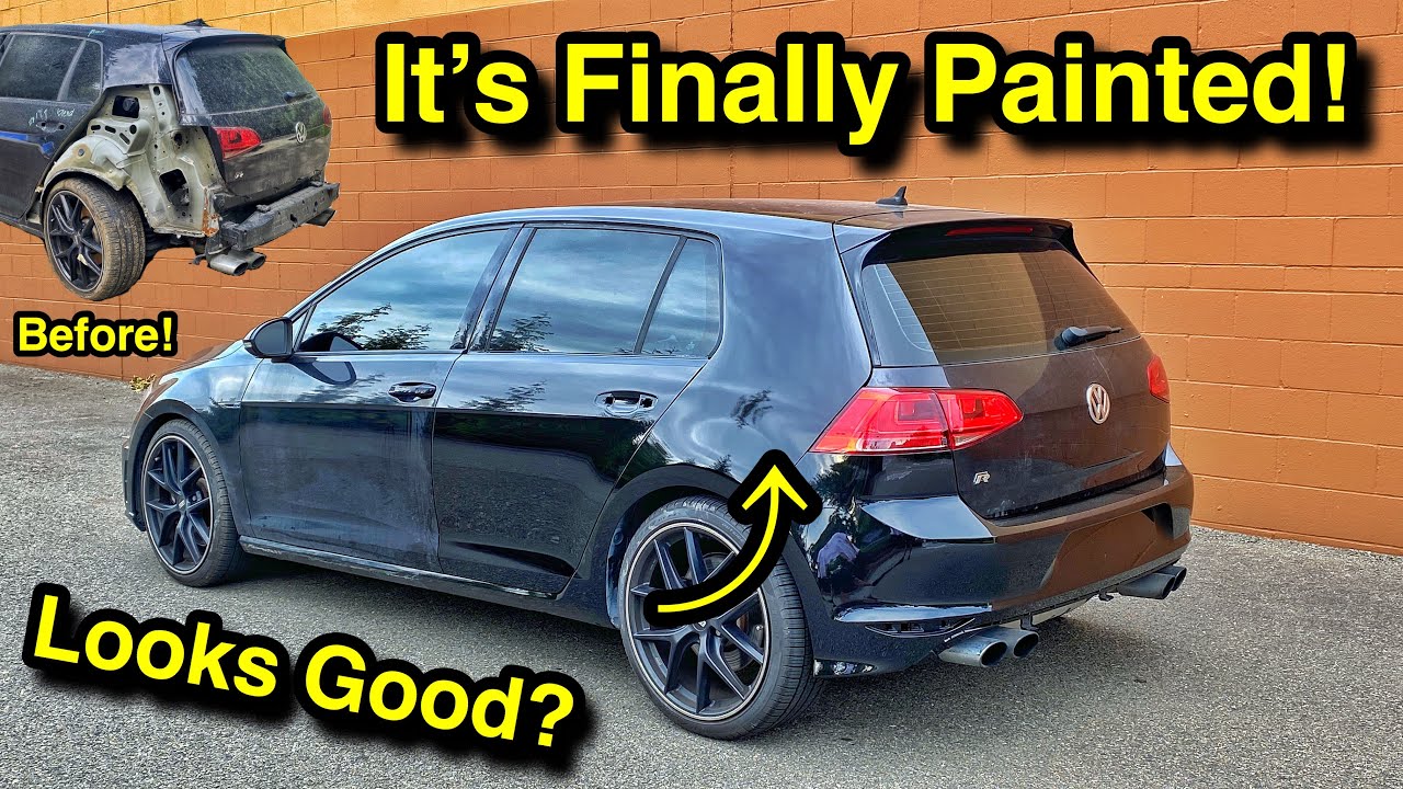 Rebuilding A WRECKED And MODDED 2016 Volkswagen Golf R From COPART Part ...
