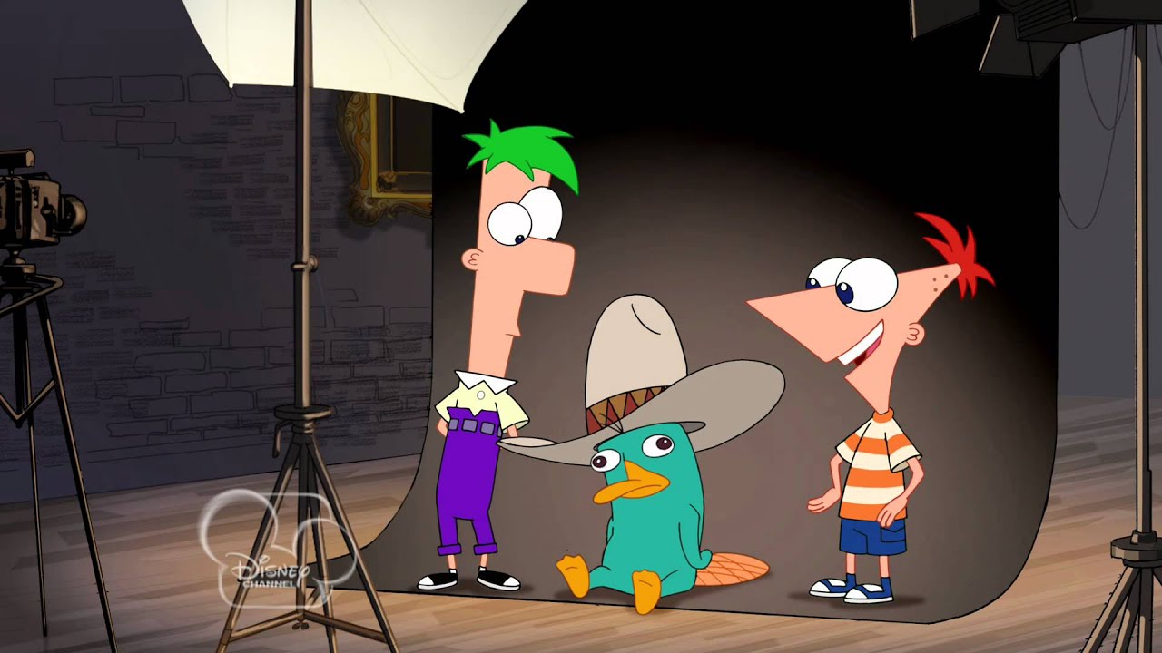 "Phineas & Ferb" - "Perry the Actorpus" Clip 1 - YouTube