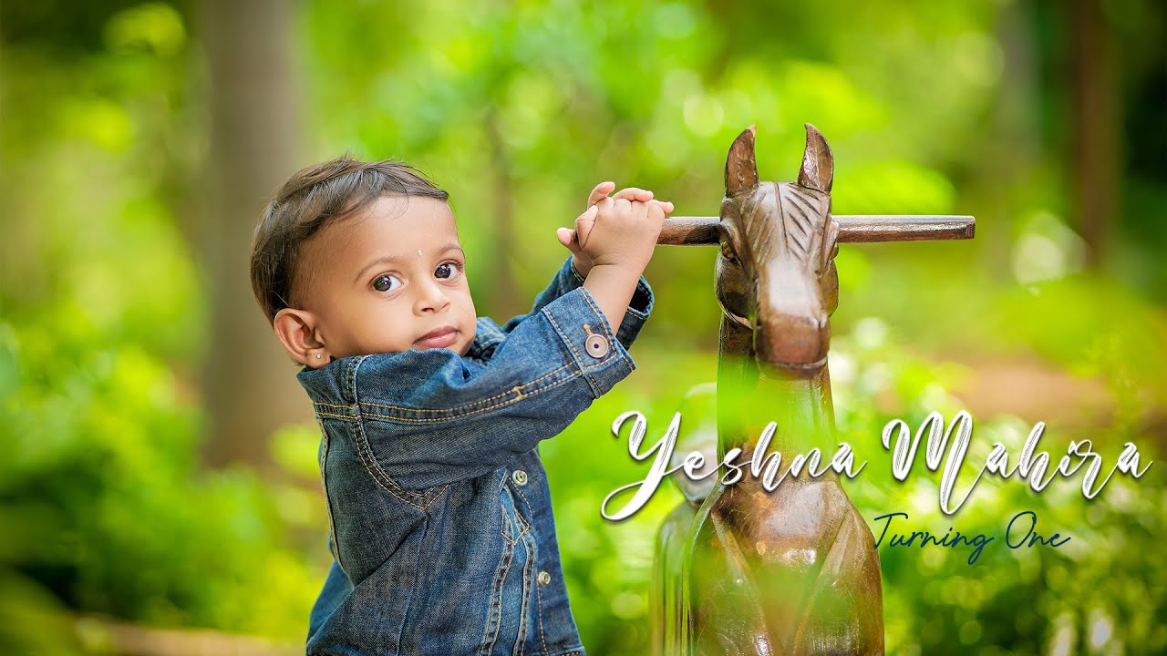 Yeshna Mahira Turning One || #stillsonbabyshoot - YouTube