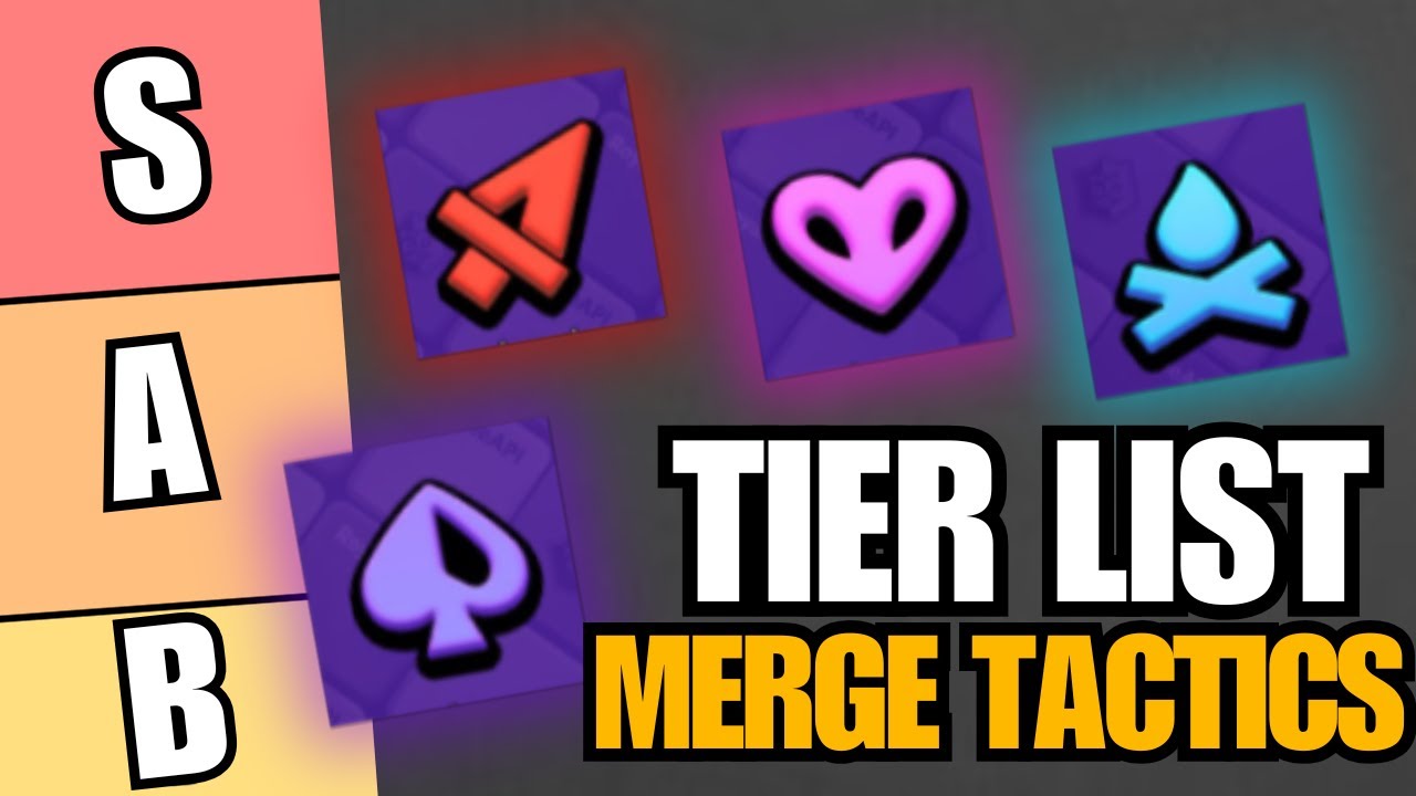¡ TIER LIST CLASES ! | Merge tactics | Clash Royale - YouTube
