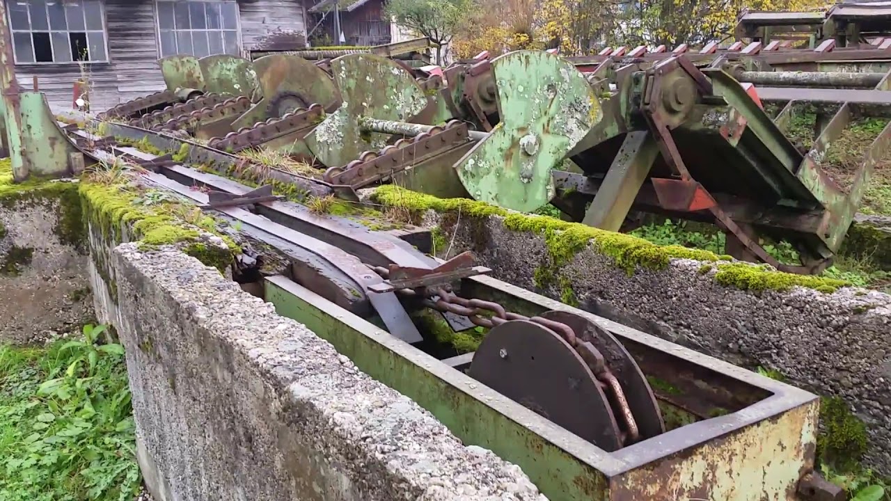 EUROWOOD Лесопильная линия Esterer, гаттер SS71 / Esterer Gatter Linie ...