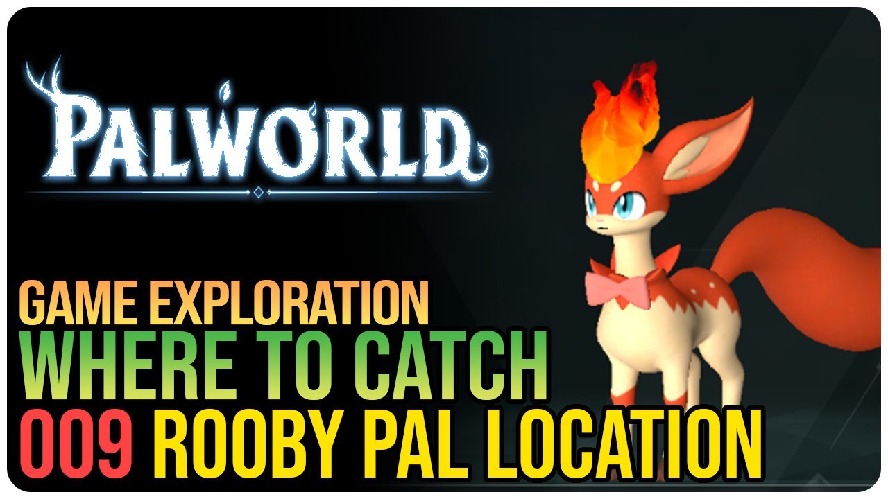 Paldeck 009 – Rooby Pal Location – Palworld - YouTube