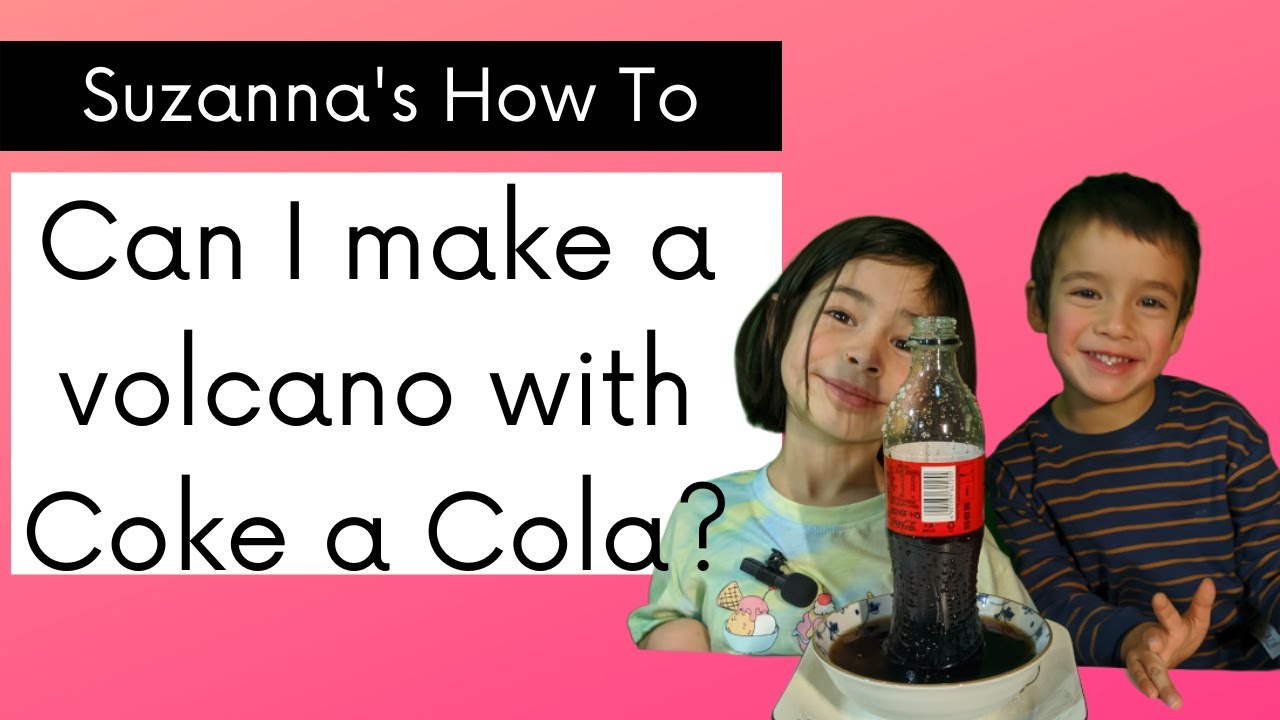 How to Make a Coke Volcano - YouTube
