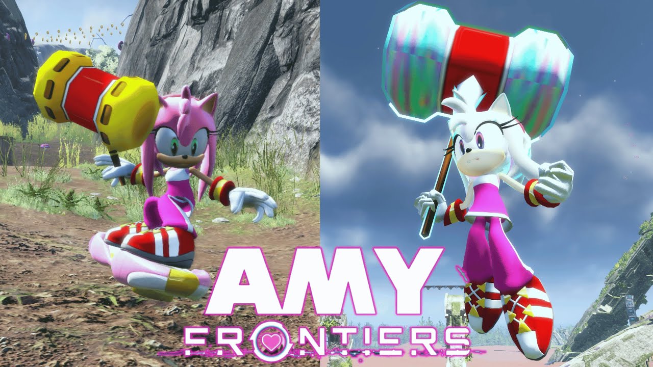 💕 AMY FRONTIERS: RIDERS EDITION! - Sonic Frontiers 4K - YouTube