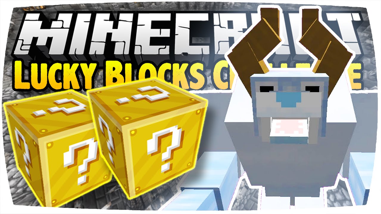 MINECRAFT: LUCKY BLOCKS CHALLENGE - SNOW BEAST | Legendary Beasts Mod ...