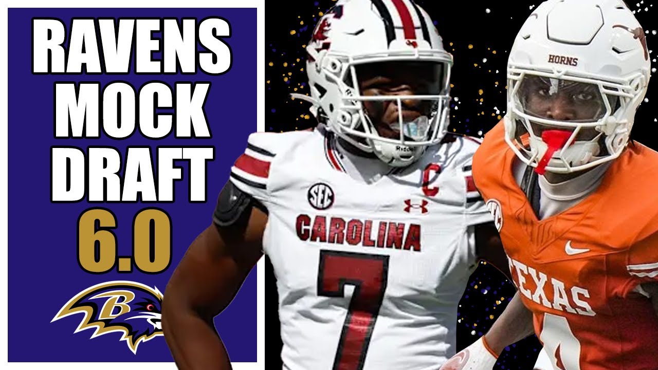 BALTIMORE RAVENS MOCK DRAFT 6.0!!!! Big Time Player Slides - YouTube
