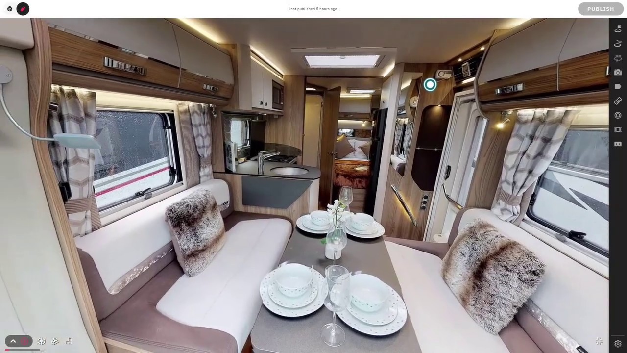 Swift Bolero 684 FB Lounge Motorhome Walk-Through 3D Tour - YouTube