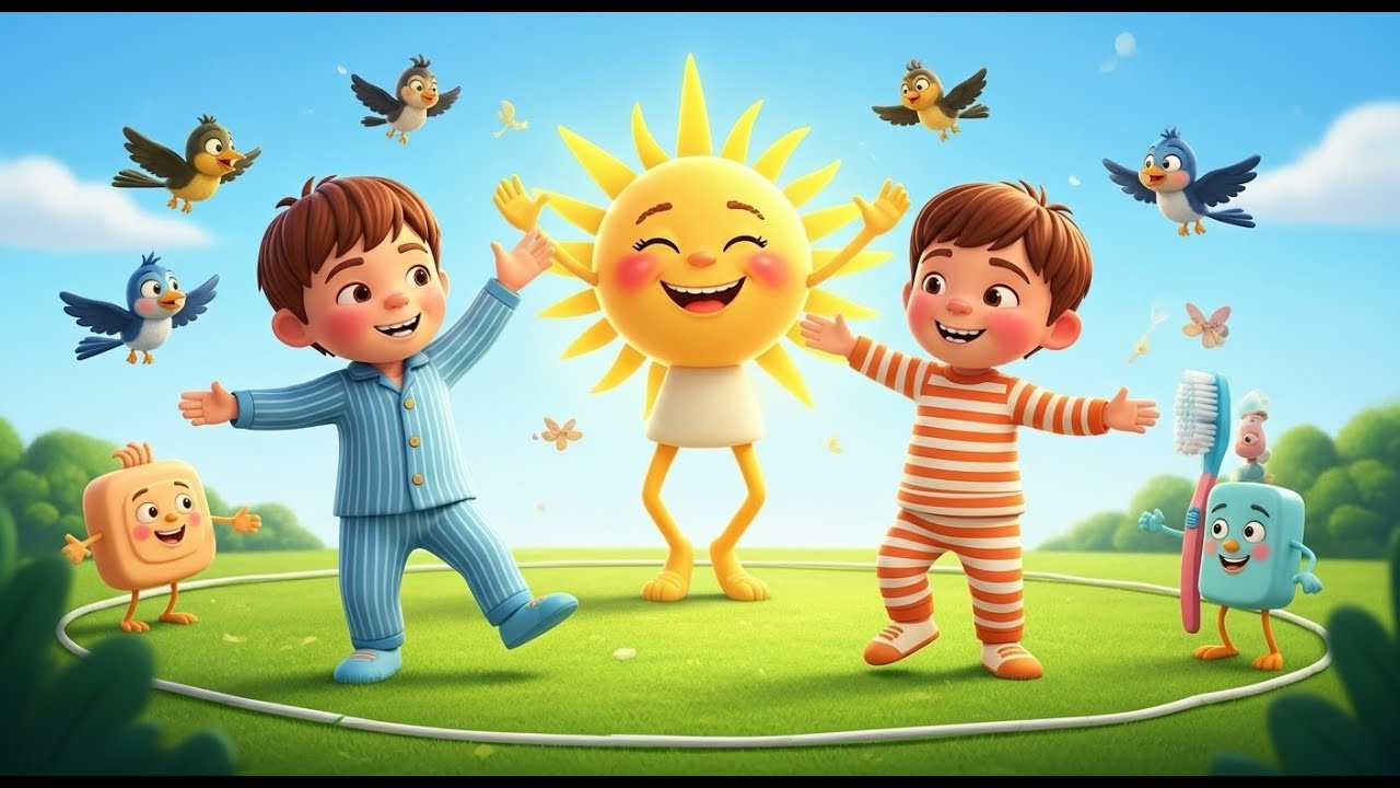 Good Morning, Sunshine! ☀️ | Rhyme for Toddlers (AGES 1–4) - YouTube