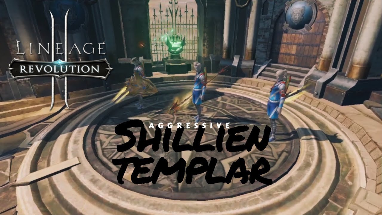 Aggressive Shillien Templar (Shillien Knight) 3vs3 Gameplay - Lineage ...