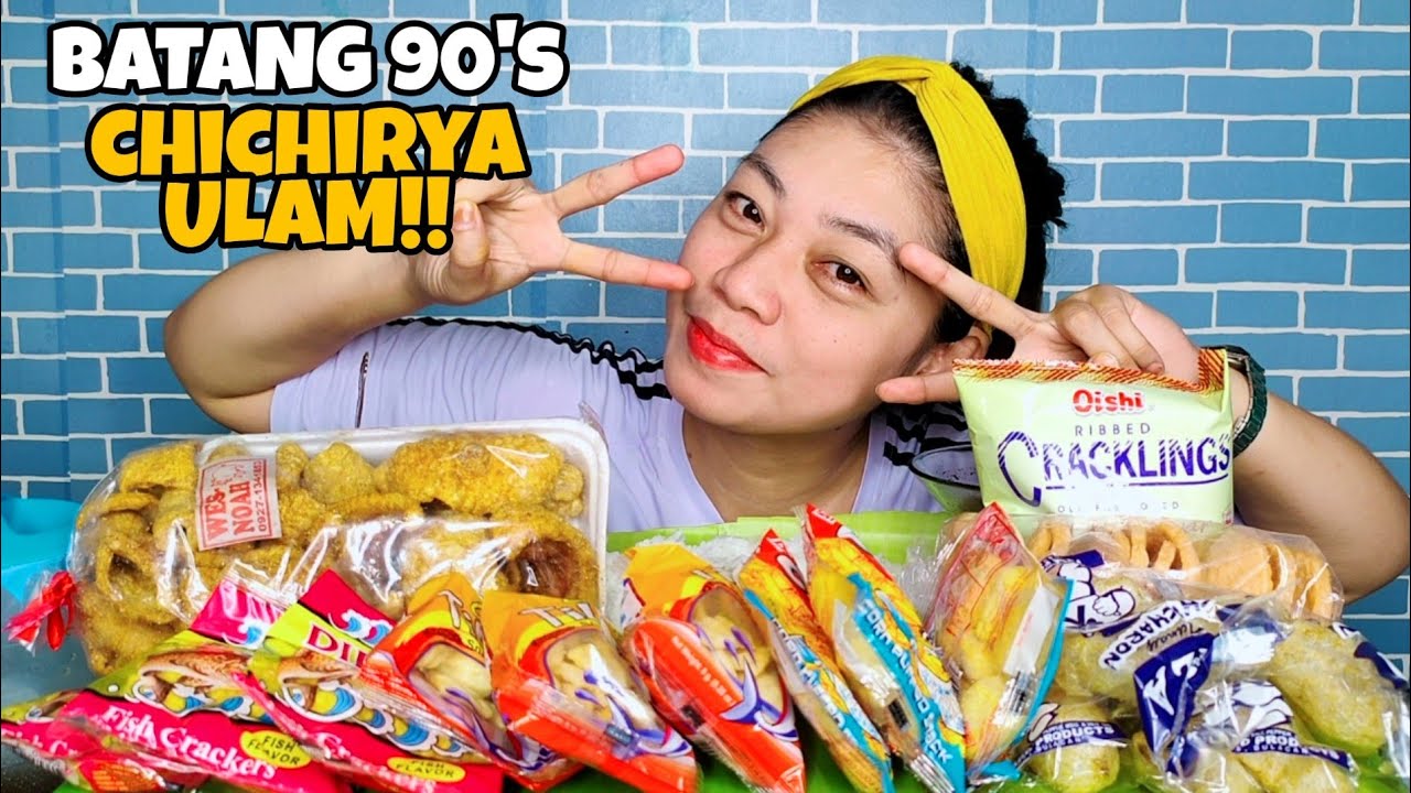 BATANG 90'S at 80's CHICHIRYA MUKBANG!! NARANASAN MO BA TO?? - YouTube
