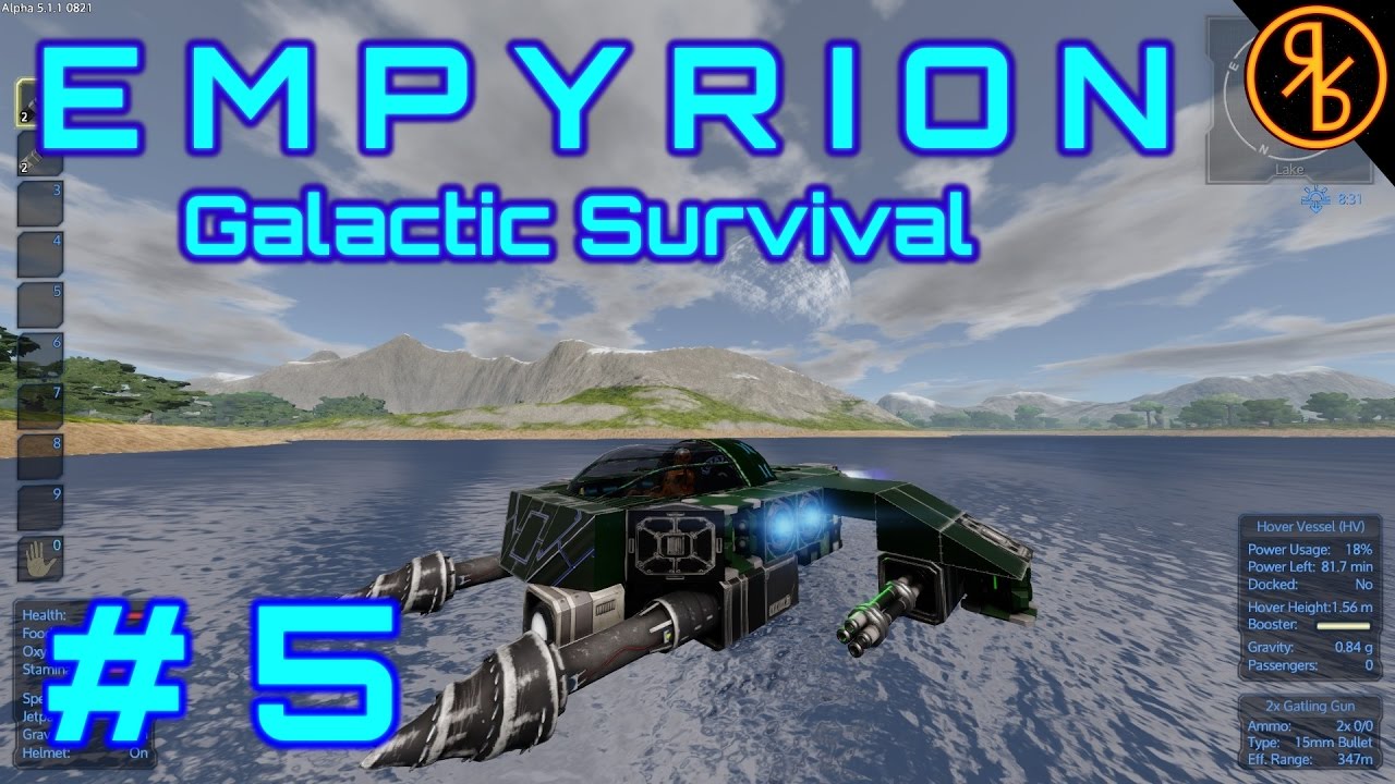 Empyrion (Alpha 5.1) #5 - Hover Hunting & Mining - YouTube