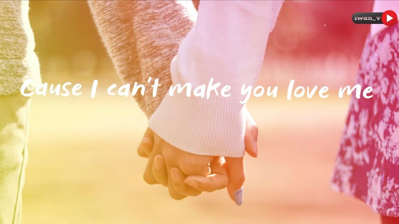 George Michael - I can't make you love me + Lyrics - YouTube