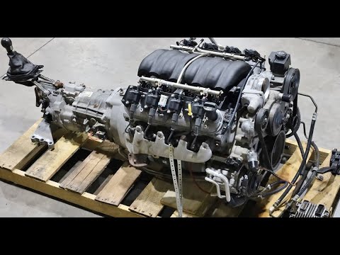 2010 Camaro SS 6.2L LS3 Engine & TR6060 6-Speed Manual Transmission ...